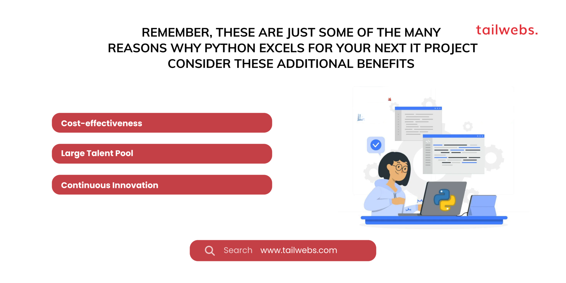Top 5 Reasons Why Python Is Perfect for Your Next IT Project